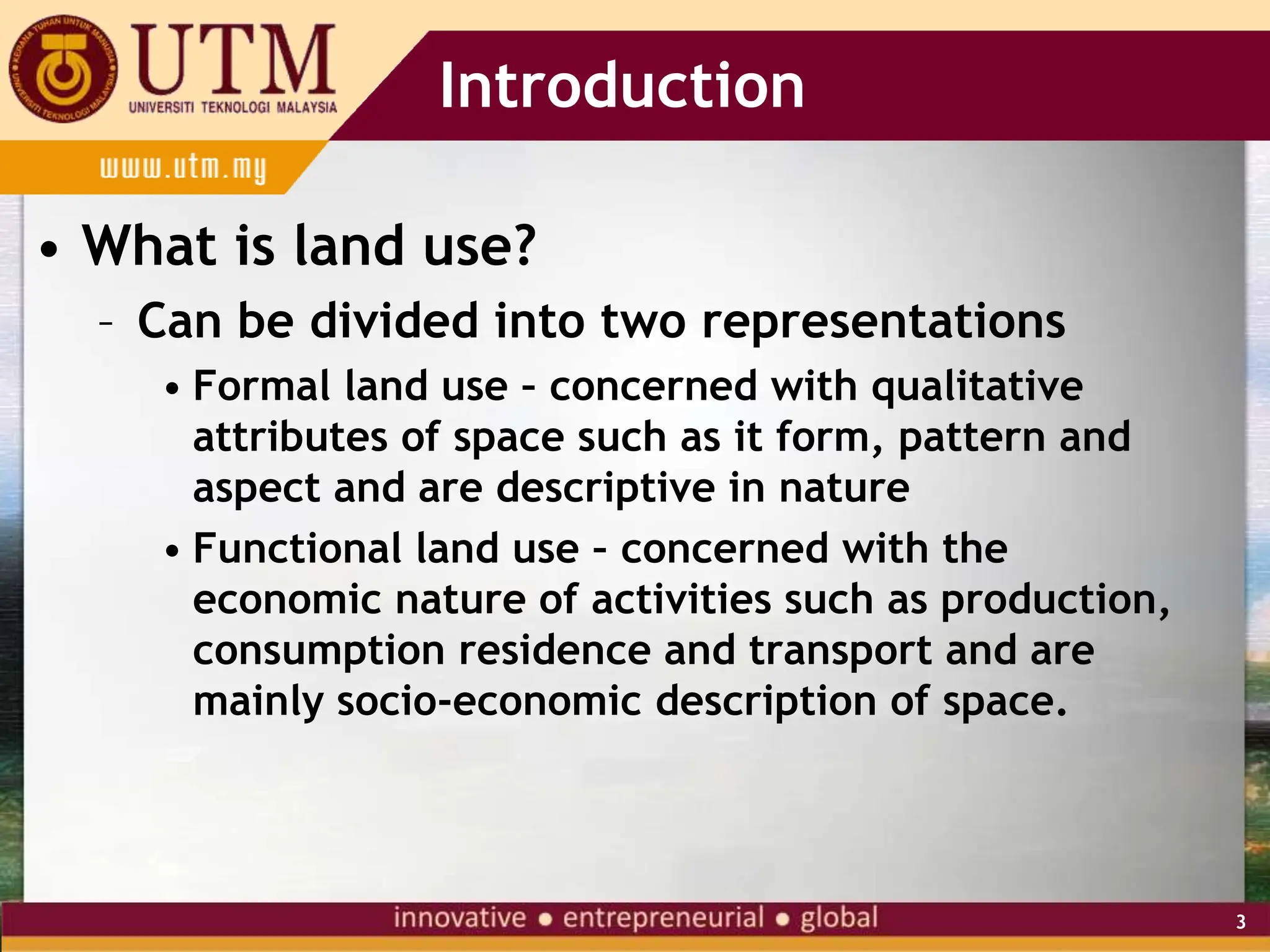 Land use planning and smart growth in urban | PPTX