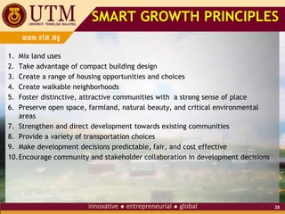 Land use planning and smart growth in urban | PPTX