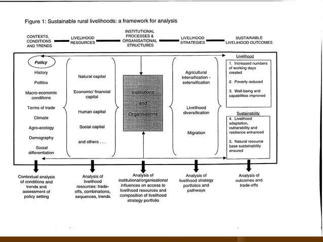 Sustainable Livelihood Framework SR | PPT