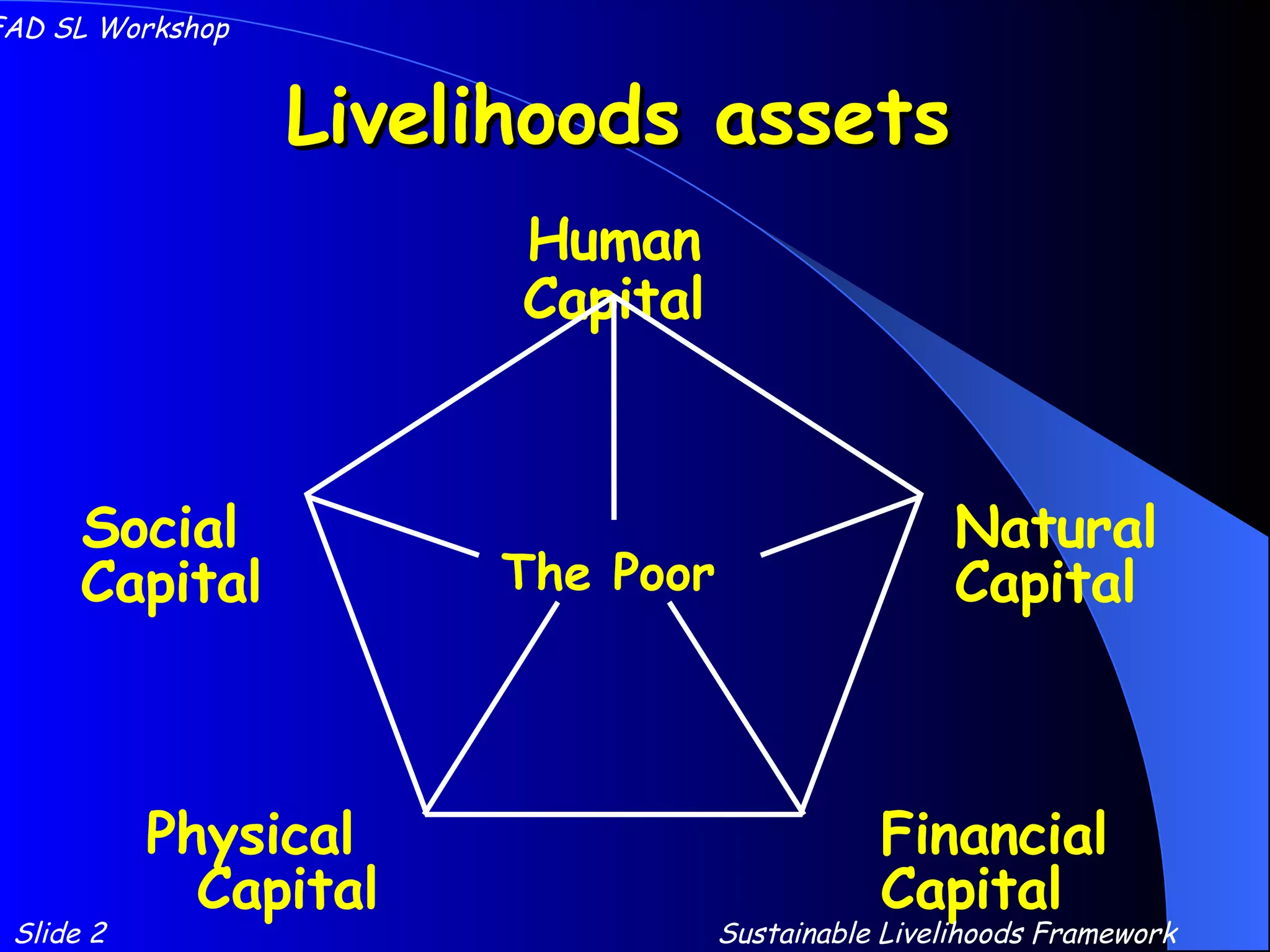 Sustainable Livelihoods Framework | PPT Sustainable Livelihoods Framework | PPT