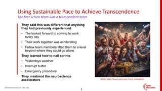 Sustainable-Pace in agile world and achieve Target smoothly as a team ...