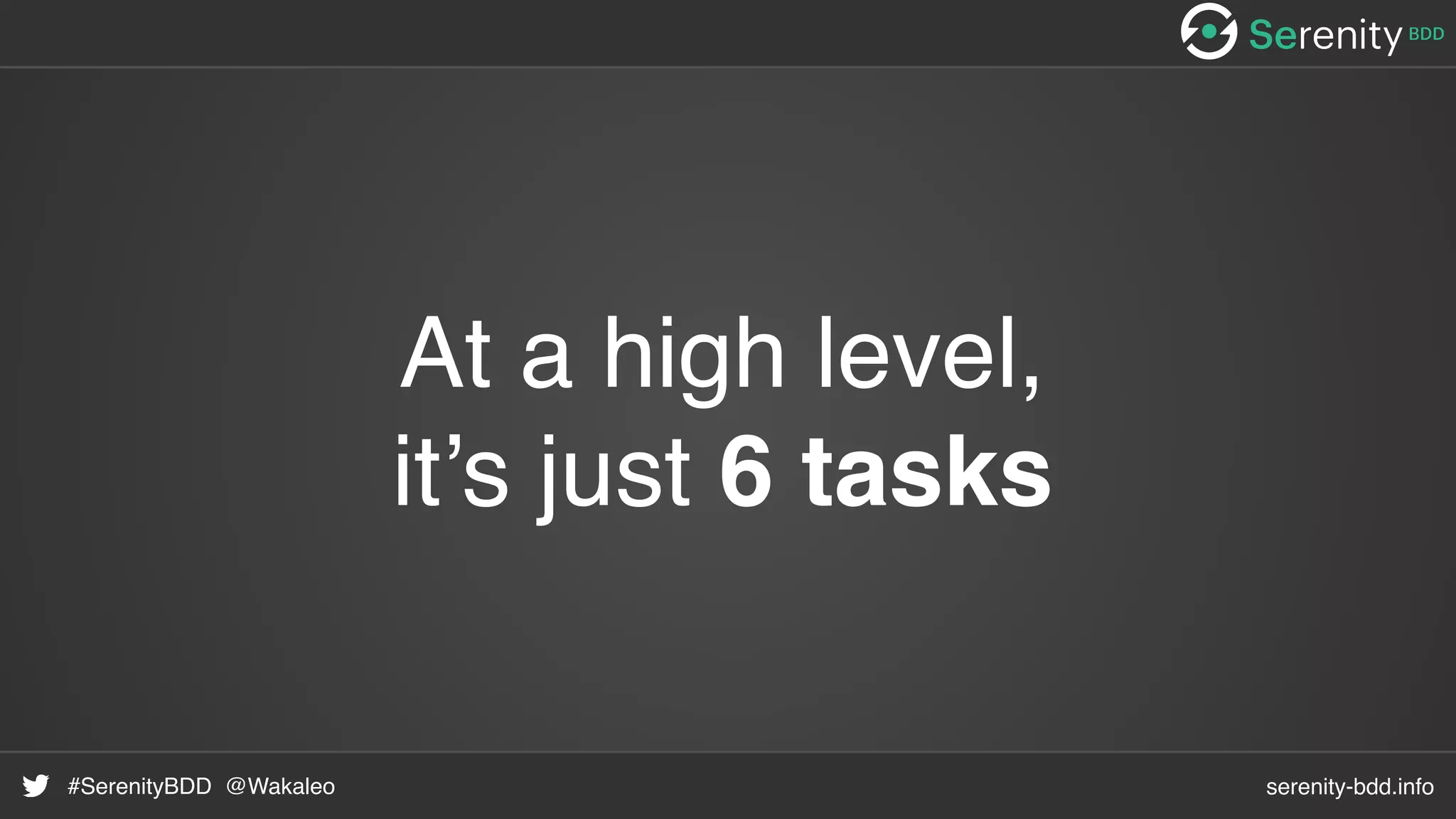 Sustainable Test Automation with Serenity BDD and Screenplay | PPT