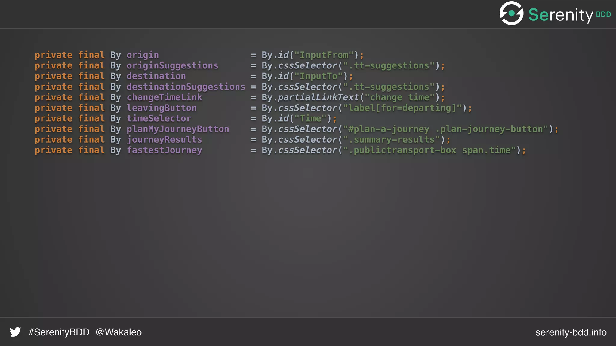 Sustainable Test Automation with Serenity BDD and Screenplay | PPT