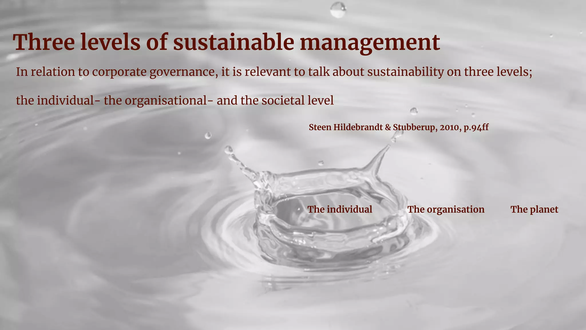Sustainable transformation - you are of significance. How to be a ...