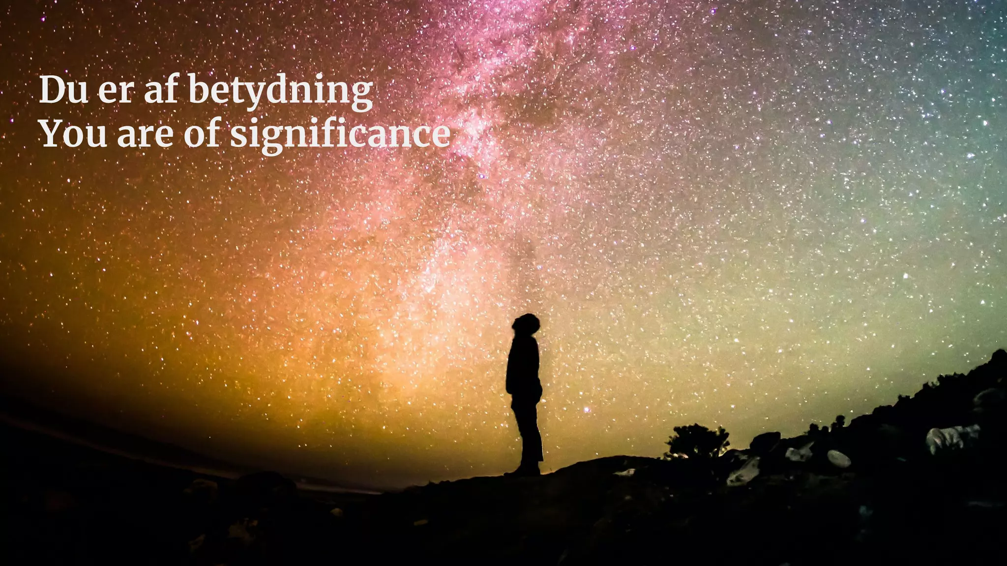 Sustainable transformation - you are of significance. How to be a ...