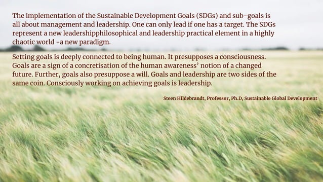 Sustainable transformation - you are of significance. How to be a ...