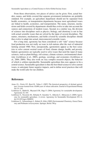 Sustainable agriculture | PDF