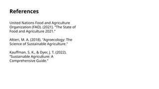 Sustainable Agriculture (1).pptx detailed | PPTX