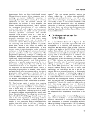 Sustainable agriculture and Rural Development | PDF