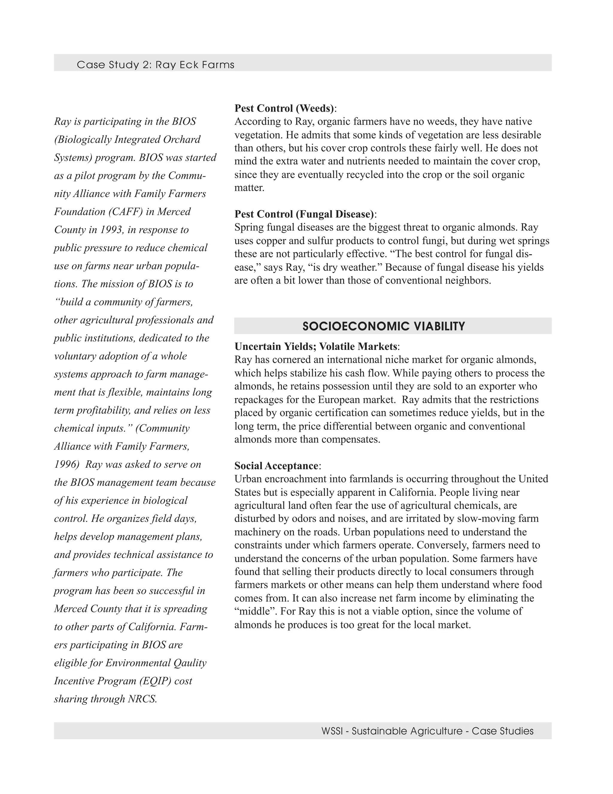 Sustainable agriculture case_study_1 | PDF | Agriculture | Industries