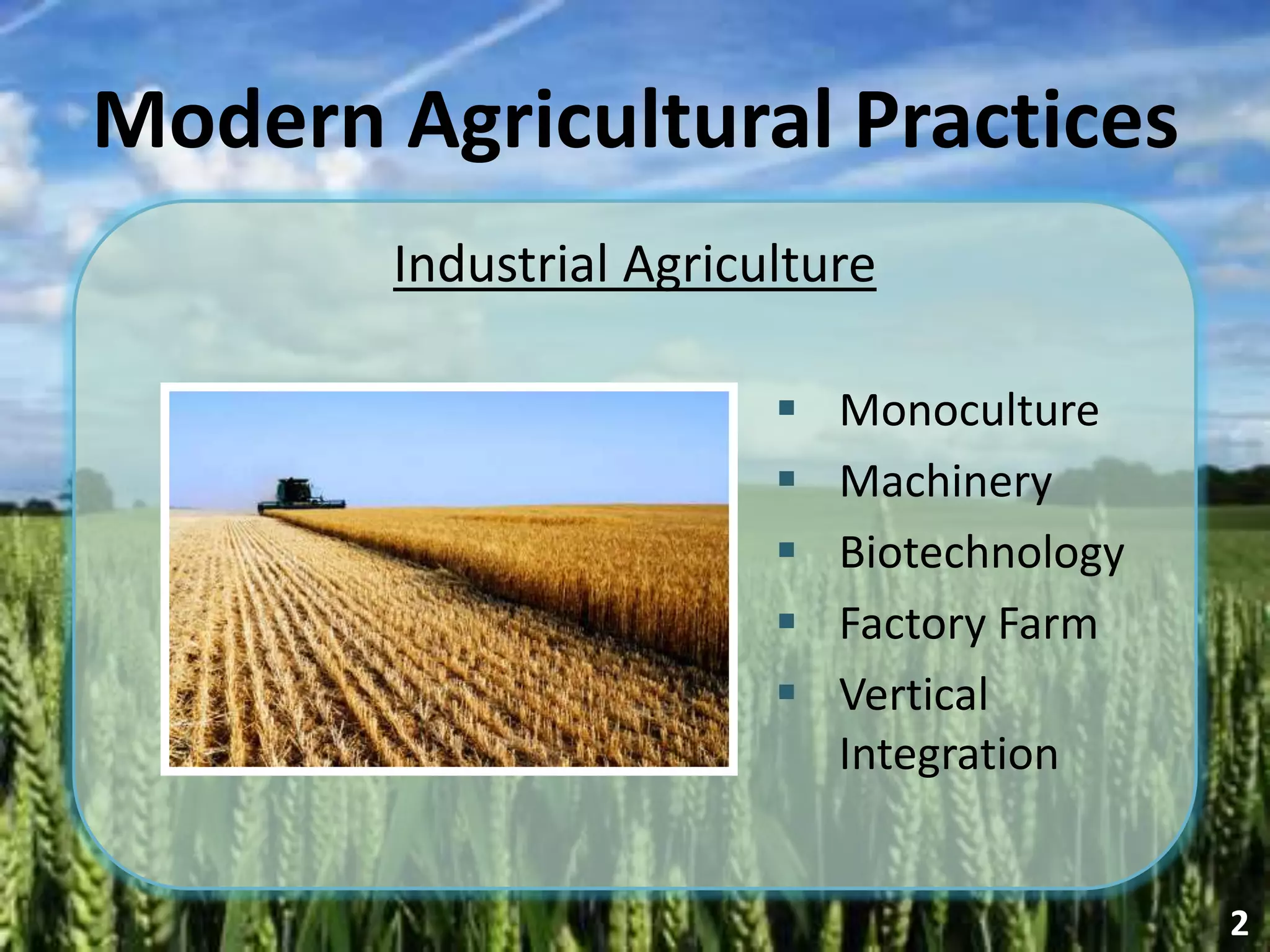 Sustainable Agriculture Presentation | PPTX