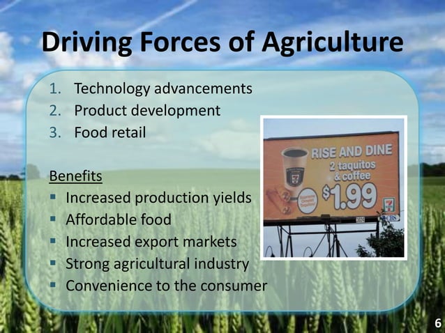 Sustainable Agriculture Presentation | PPTX | Agriculture | Industries