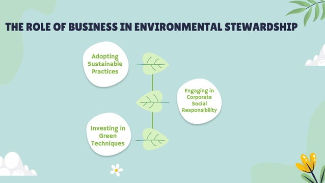 SUSTAINABLE AND ENVIRONMENTAL STEWARDSHIP.pptx | Environmental Services ...