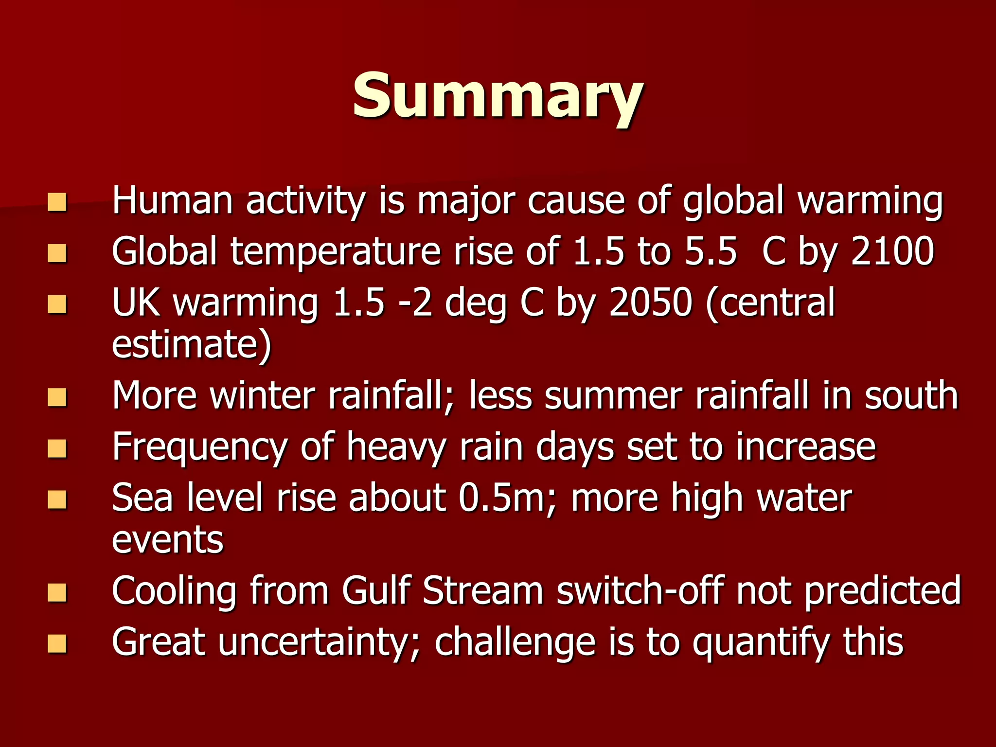 Prof Derek Clements-Croome - Climate Change: Sustainable and green ...