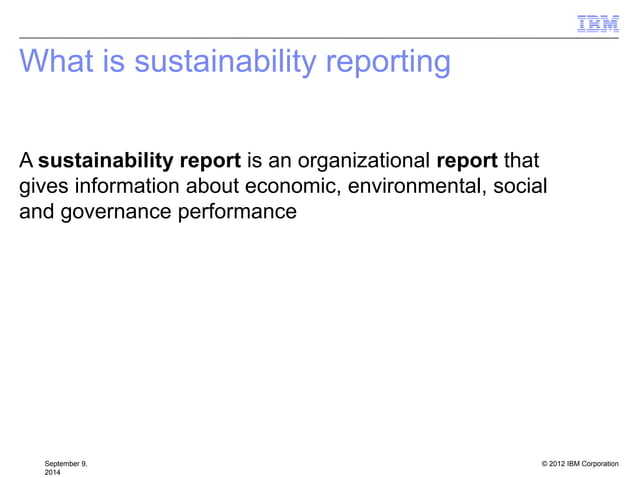 Sustainability and Integrated Reporting | PPTX | Financial Industry ...