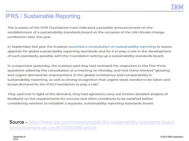 Sustainability and Integrated Reporting | PPTX | Financial Industry ...