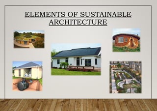 Sustainable architecture | PDF