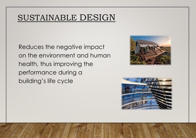 Sustainable architecture | PPT Sustainable architecture | PPT