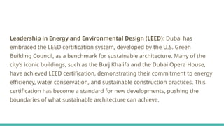 Sustainable Architecture in Dubai_ Pioneering Green Building Practices.pptx