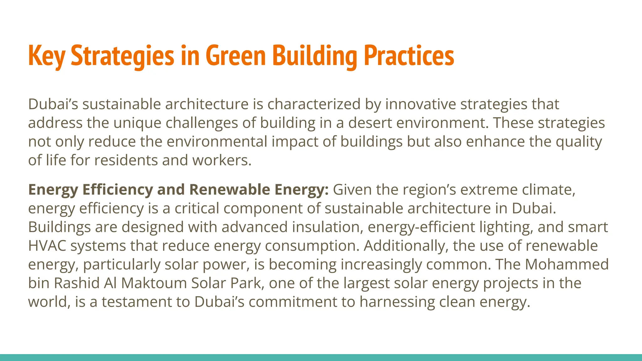 Sustainable Architecture in Dubai_ Pioneering Green Building Practices ...