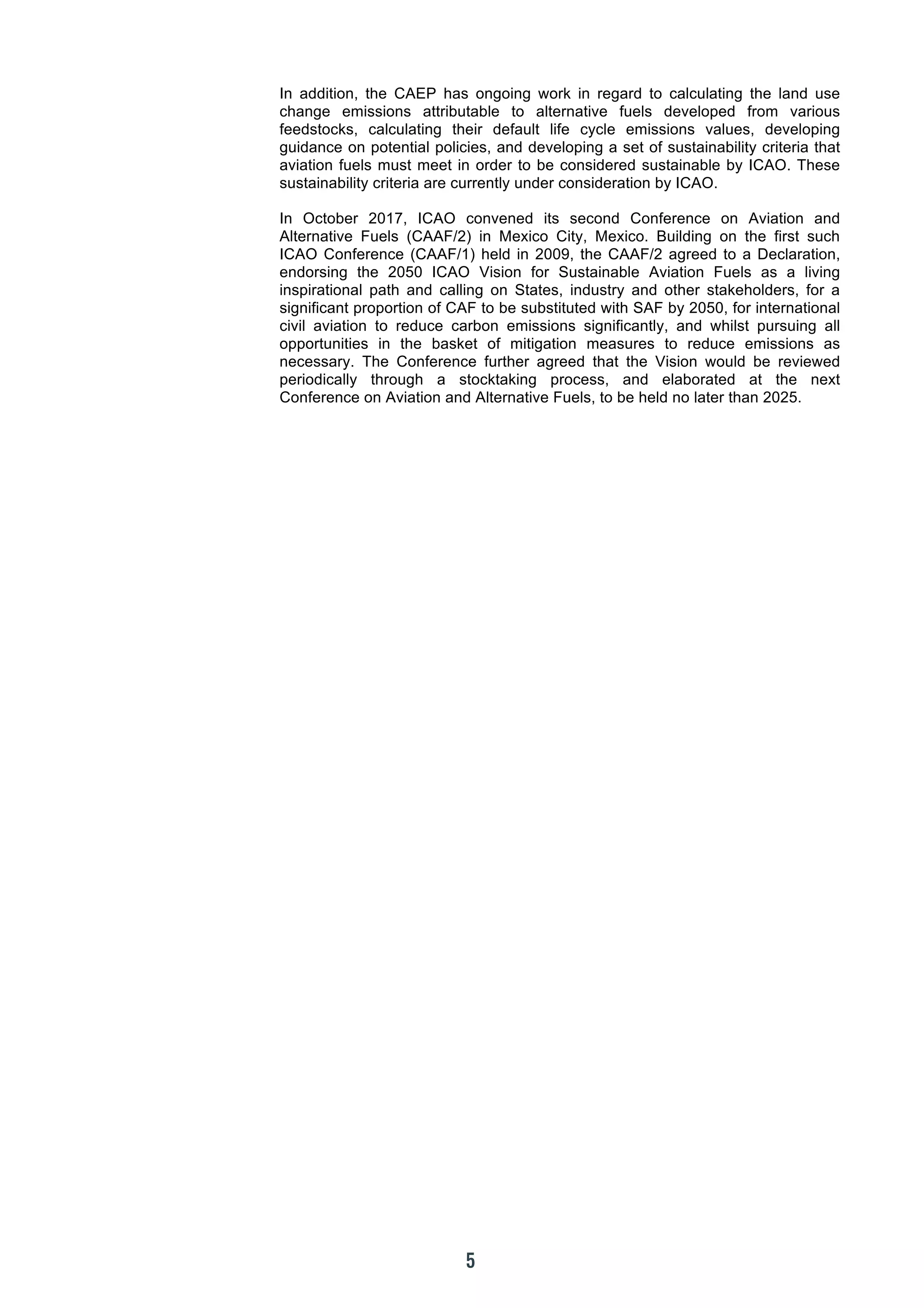 ICAO Sustainable Aviation Fuels Guide | PDF