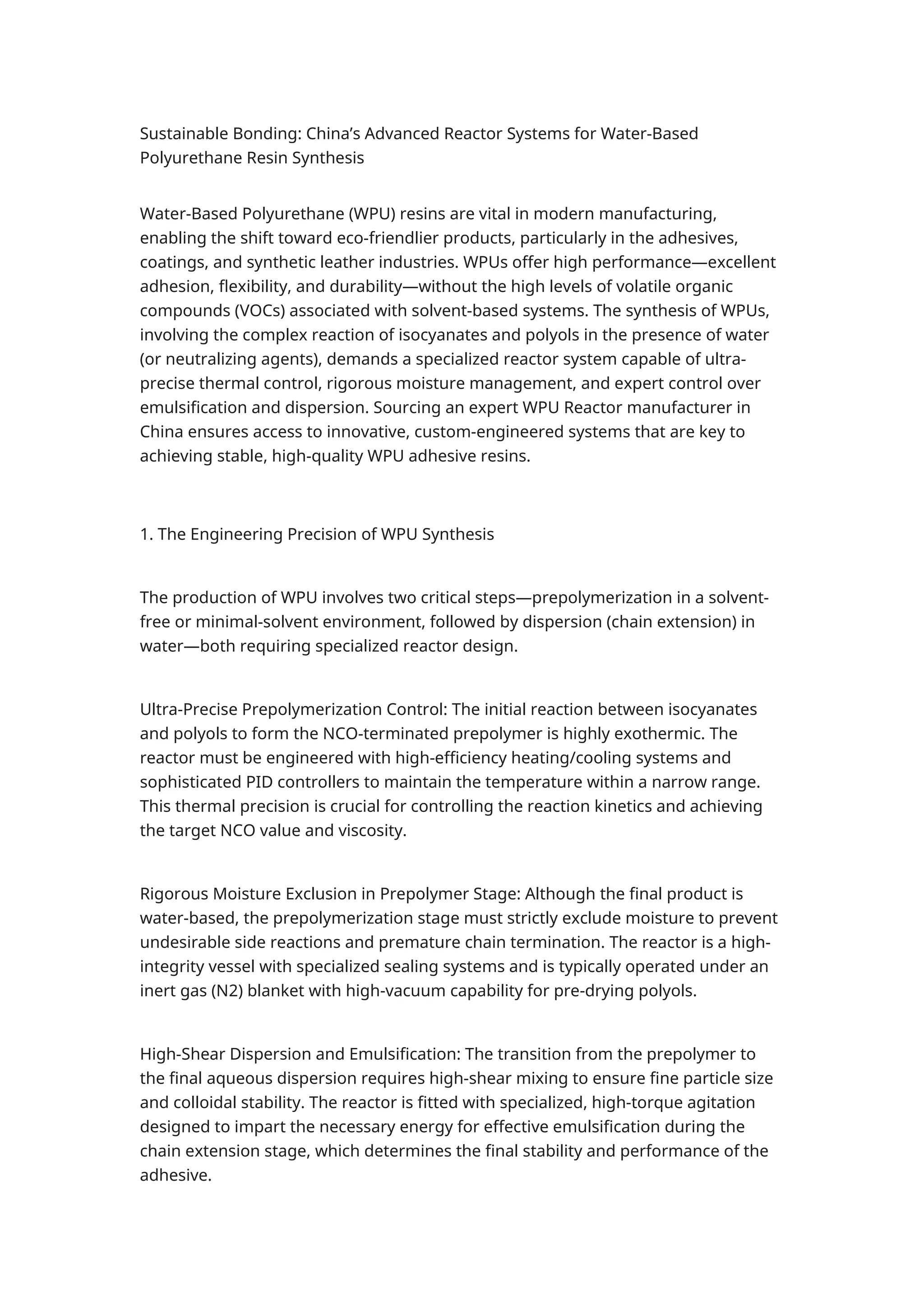 Sustainable Bonding China’s Advanced Reactor Systems for Water-Based ...