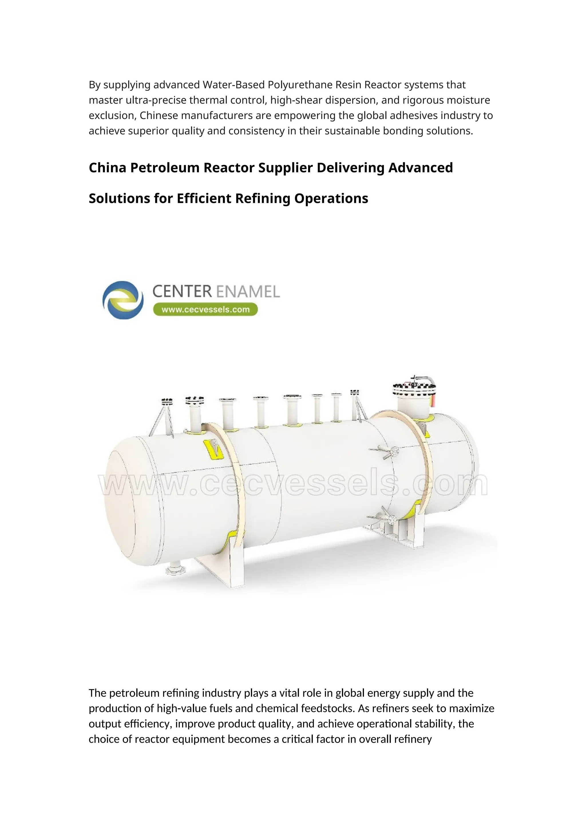 Sustainable Bonding China’s Advanced Reactor Systems for Water-Based ...