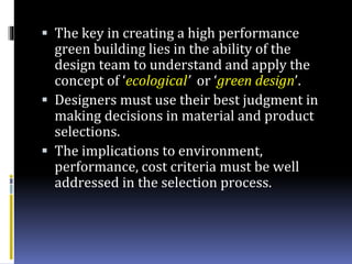 Sustainable Building Design.ppt