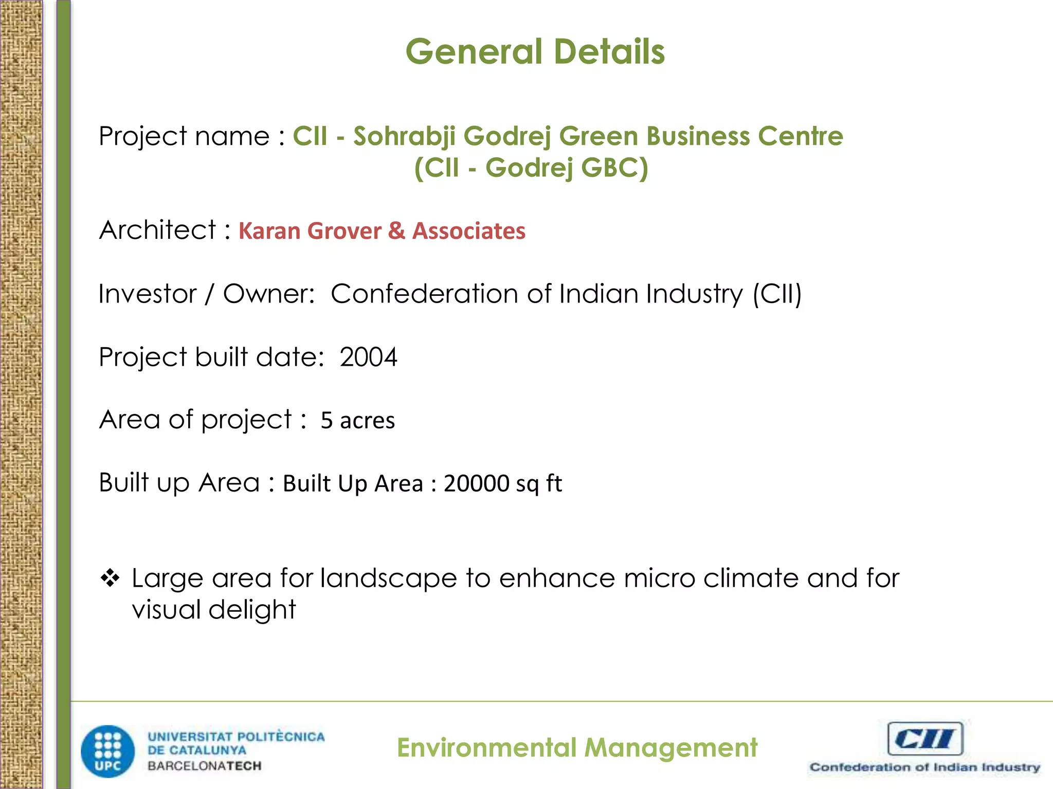 Sustainable building in India | PPTX