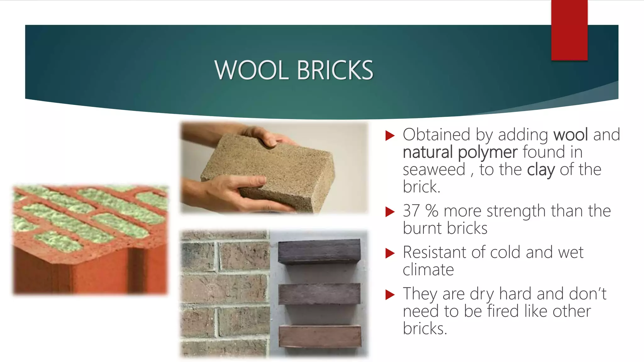 Sustainable building materials | PPTX