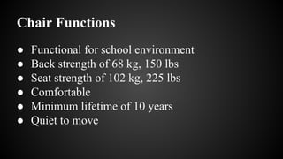 Chair Re-Designed to be Eco-Friendly and Sustainable | PDF | Science