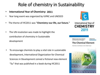 Sustainable chemistry | PDF