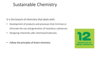 Sustainable chemistry | PDF