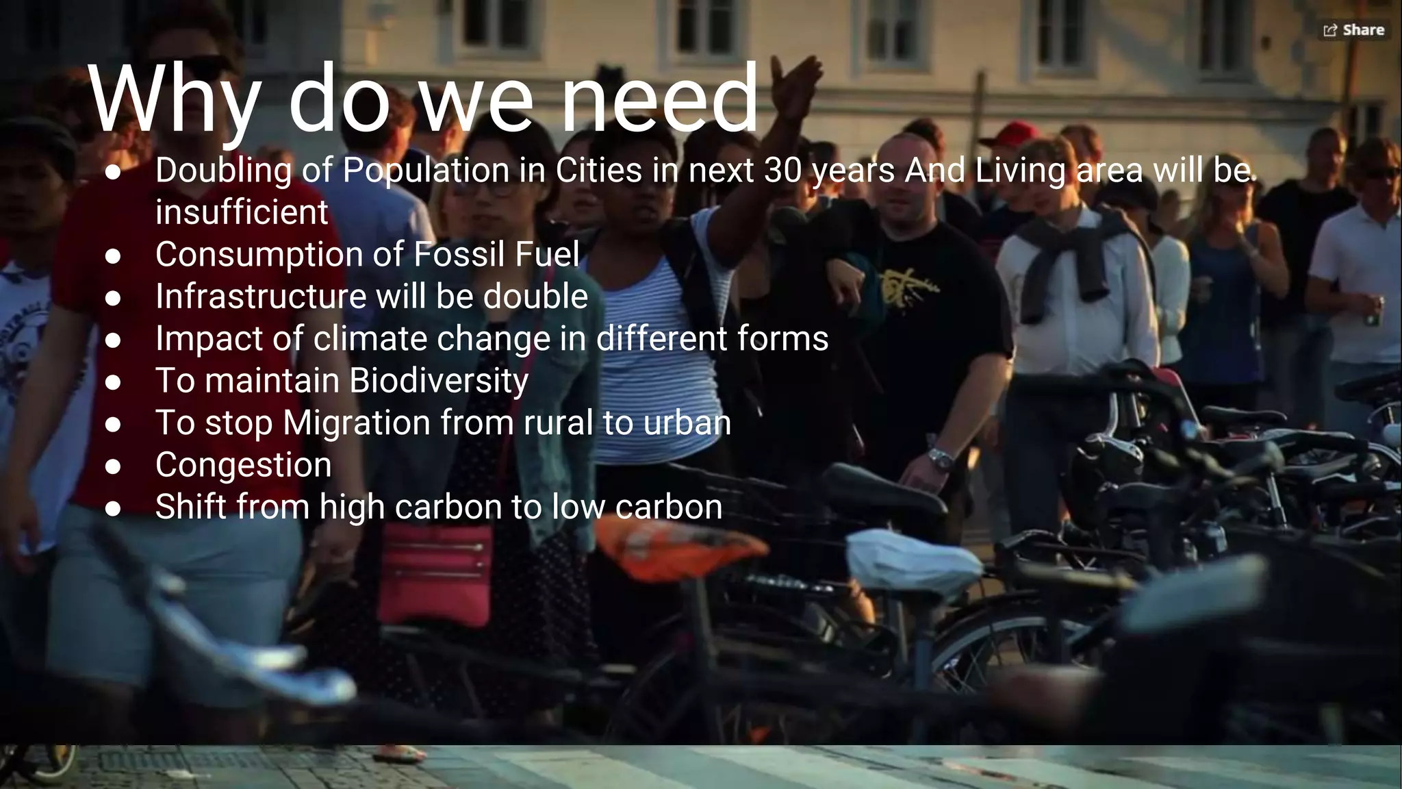 Sustainable cities for urban development | PPTX