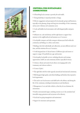 Sustainable communities | PDF