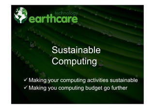 Sustainable Computing | PDF