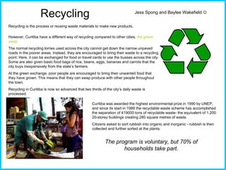 Sustainable Curitiba | PPT