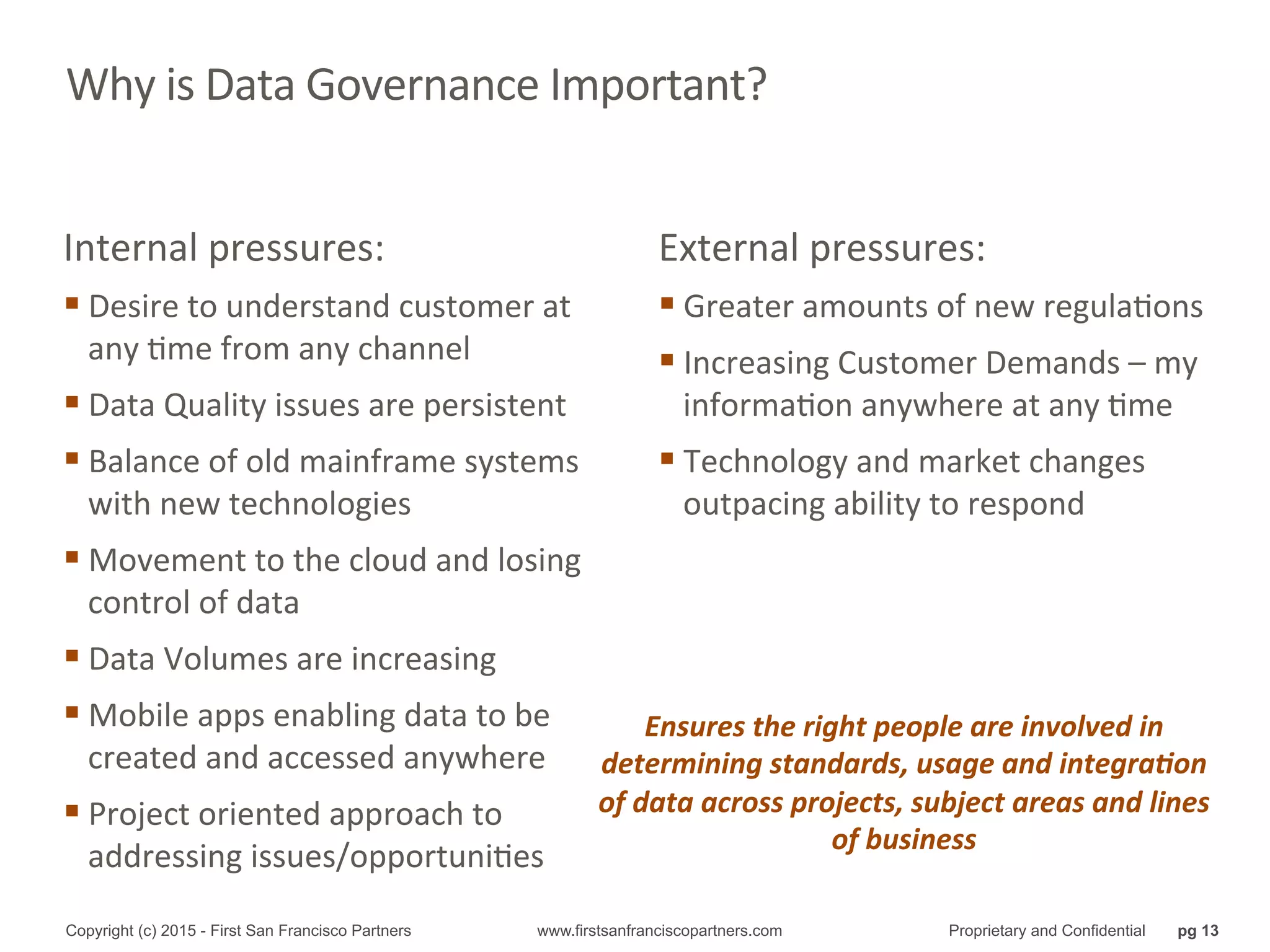 Sustainable Data Governance | PDF