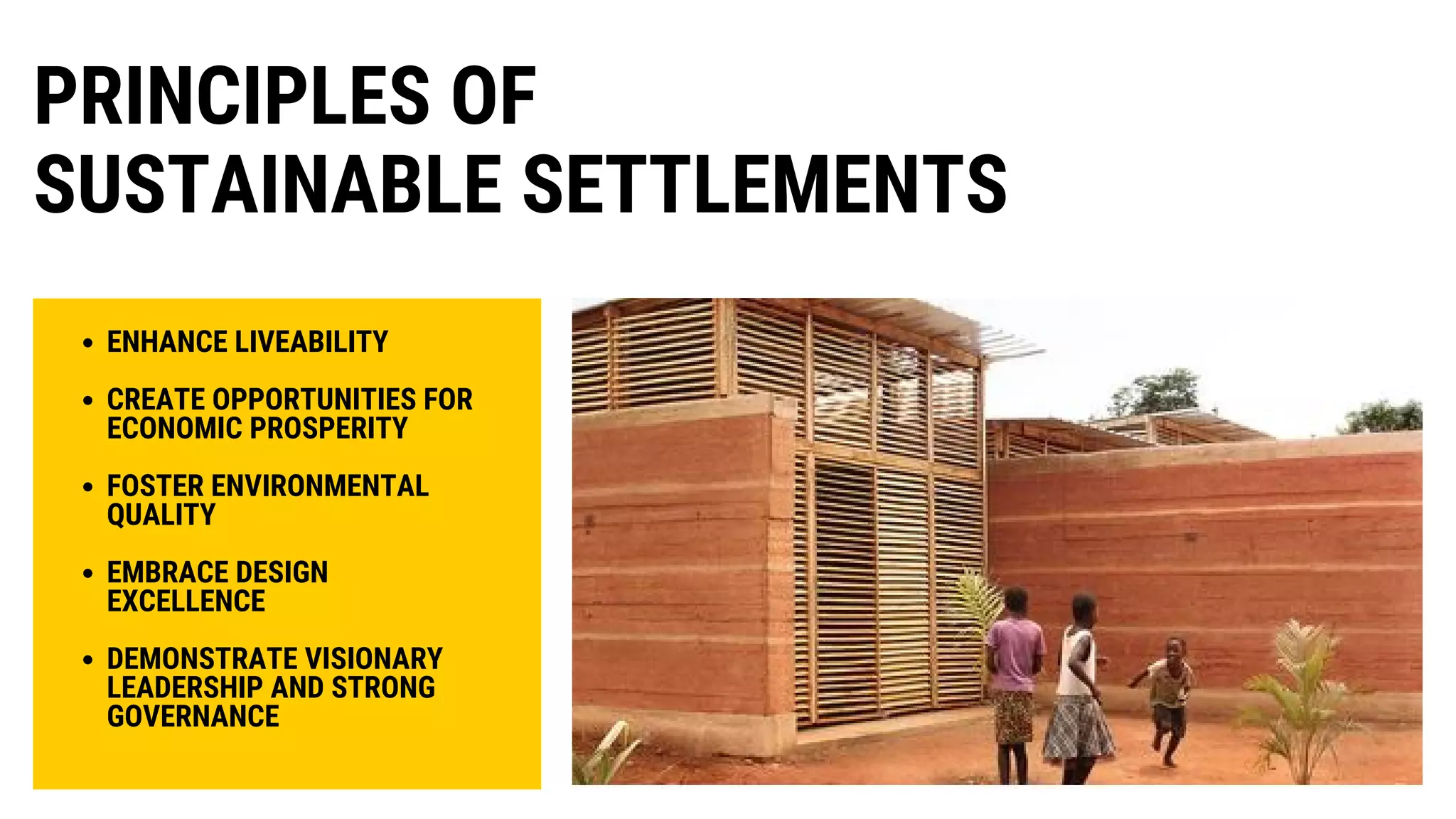 SUSTAINABLE DESIGN AR3002 UNIT 2 SUSTAINABILITY IN SETTLEMENT DESIGN | PPT