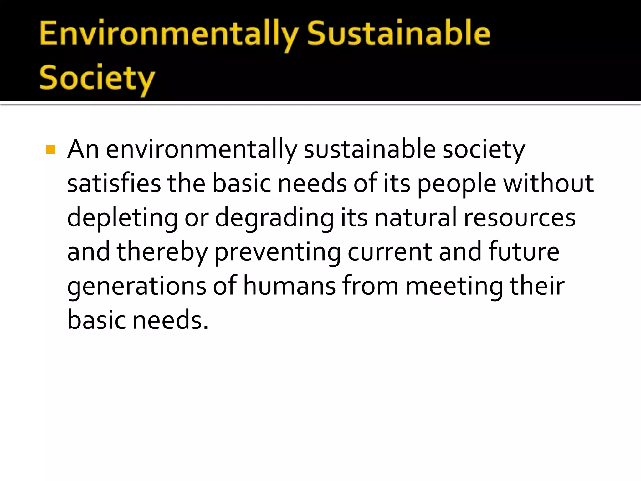 Sustainable development | PPTX