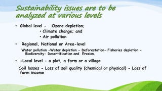 Sustainable development | PPTX