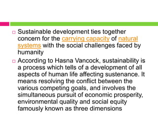 Sustainable development by SP | PPT