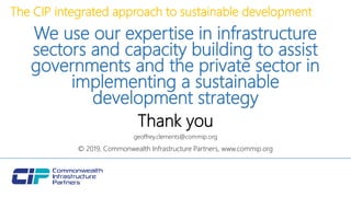 CIP integrated approach to sustainable development | PPTX