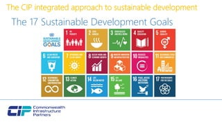 CIP integrated approach to sustainable development | PPTX