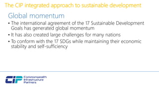 CIP integrated approach to sustainable development | PPTX