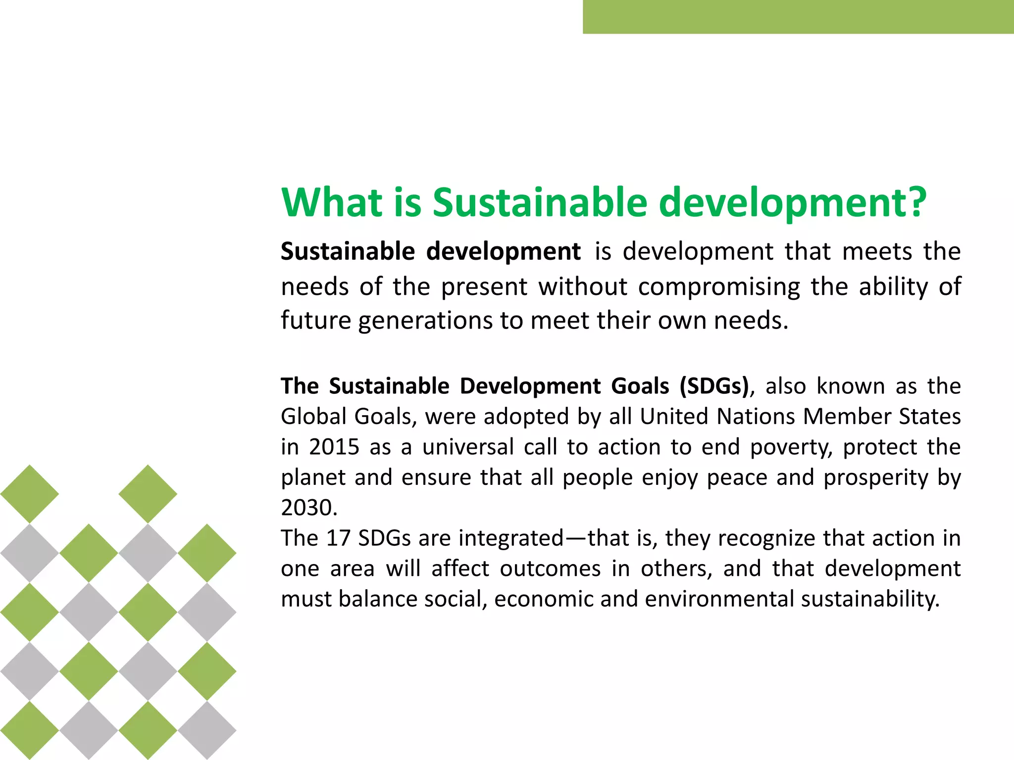 Role of Ecotourism in Sustainable Development | PPTX