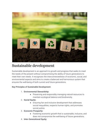 sustainable development.pdf | Environmental Services Industry | Industries