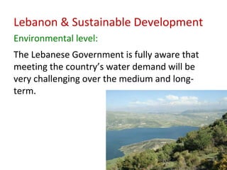 Sustainable Development - Lebanon | PPT