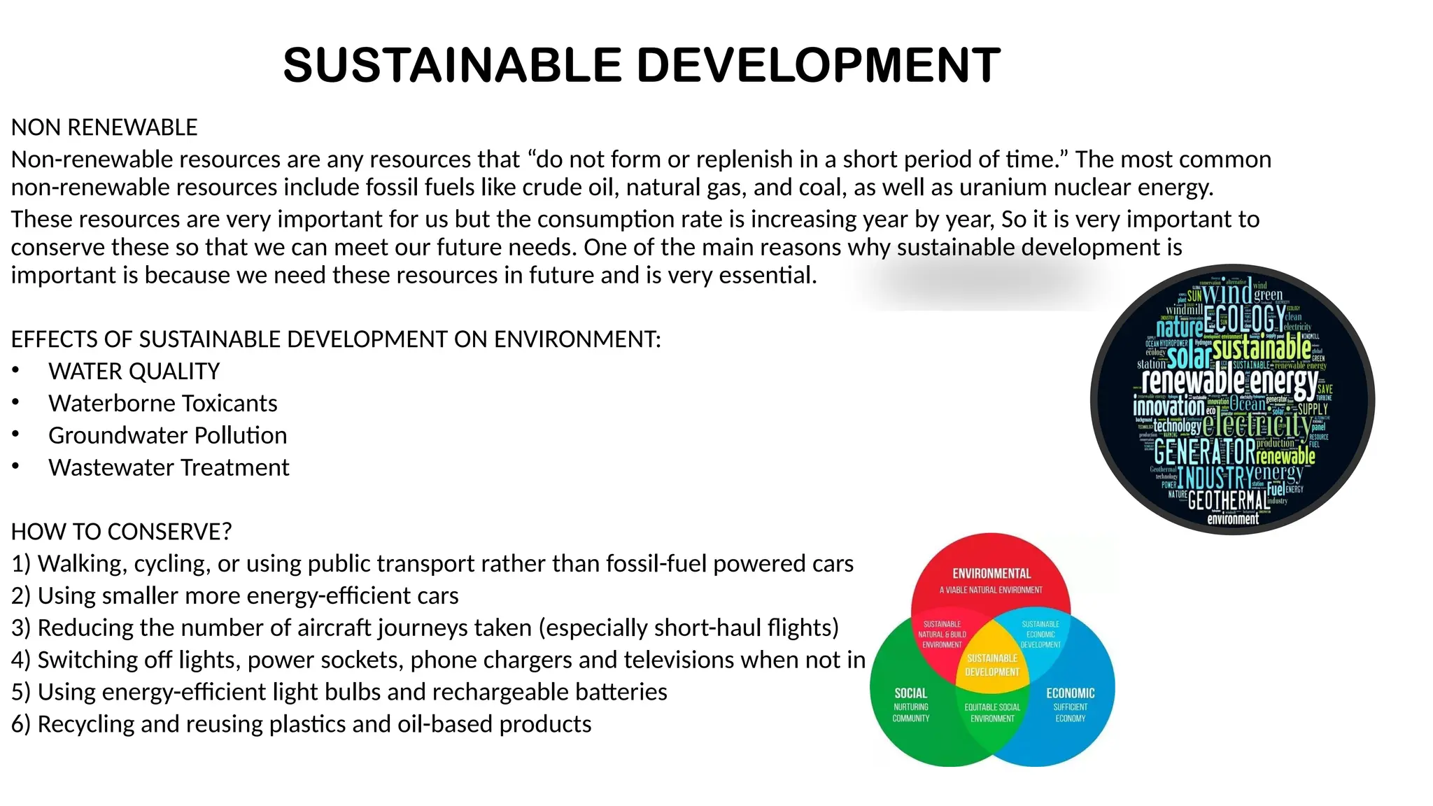 SUSTAINABLE DEVELOPMENT- SCIENCE.pptx importance of sustainability | PPT
