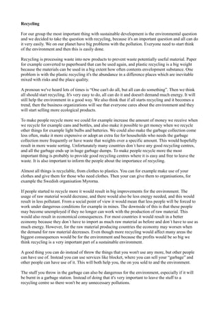 Sustainable development 7 | PDF